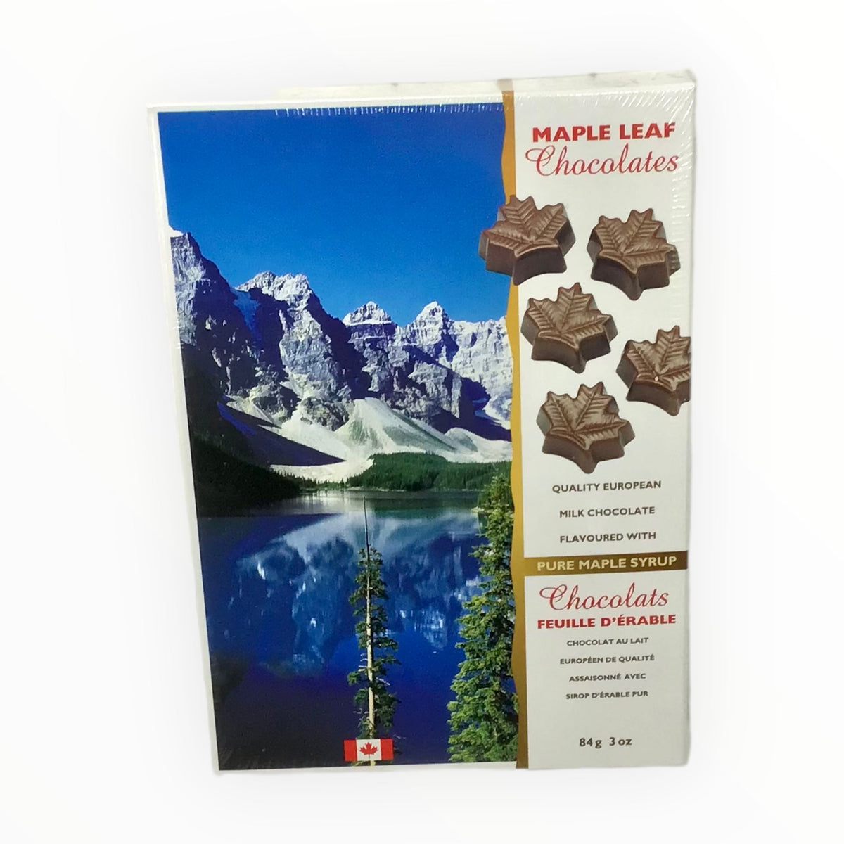 CANADA TRUE MAPLE SYRUP MILK CHOCOLATE 84g