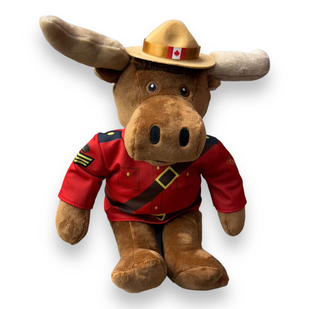 The Stuffed Animal House RCMP Canada Mounted Police Moose Plush Stuffe