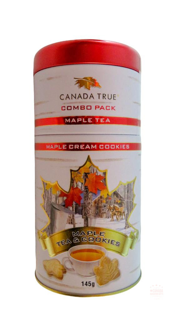 CANADA TRUE COMBO PACK - Maple Black Tea 10 teabags and 8 Maple Cream
