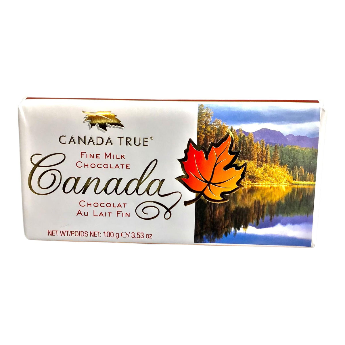 Canada True Fine Milk Chocolate Bar 100g